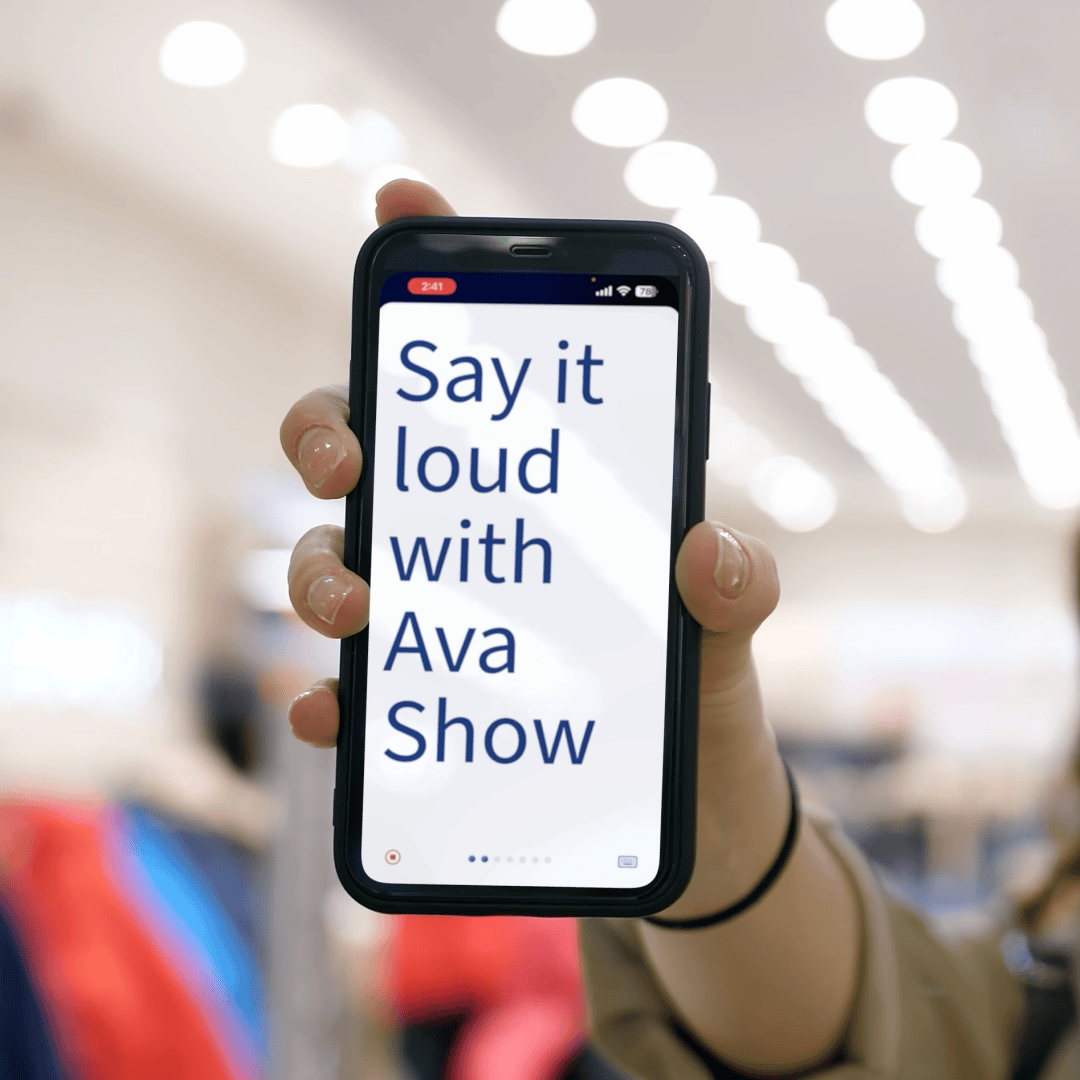 Ava Show: Captions Just Got a Whole Lot Bigger Ava Show: Captions Just Got a Whole Lot Bigger